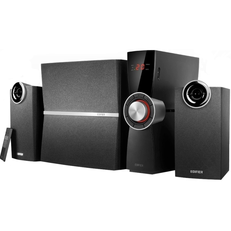 Edifier C2XD 2.1 Speakers 53W Black - א&א מחשבים וסלולר
