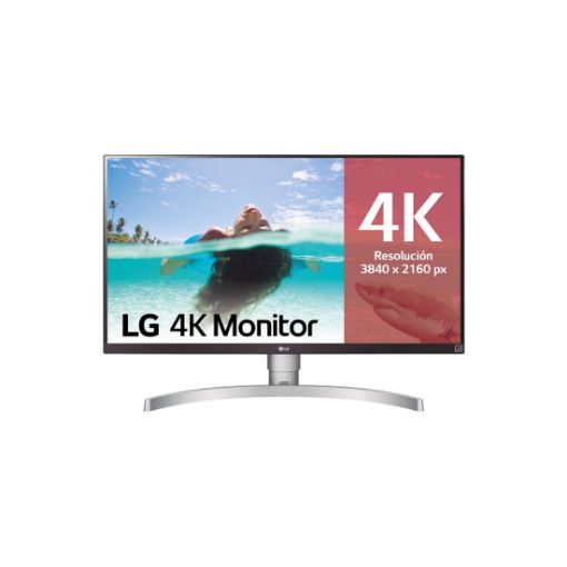 LG 27" LED 27UL650-W Ultra HD 4K IPS HDR White - א&א מחשבים וסלולר