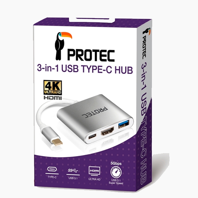HDMI Adapter DM117 Protec Black. - 1PC.co.il