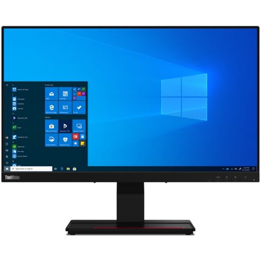 Lenovo ThinkVision E27q-20 computer monitor black color. - 1PC.co.il