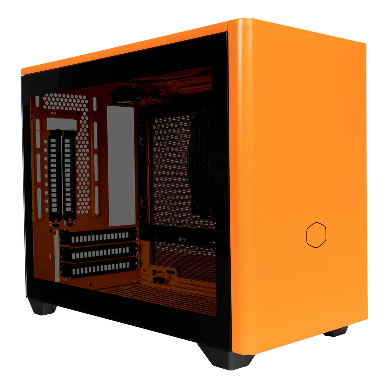 Cooler Master מארז מחשב CoolerMaster MasterBox NR200P Orange MCB-NR200P ...