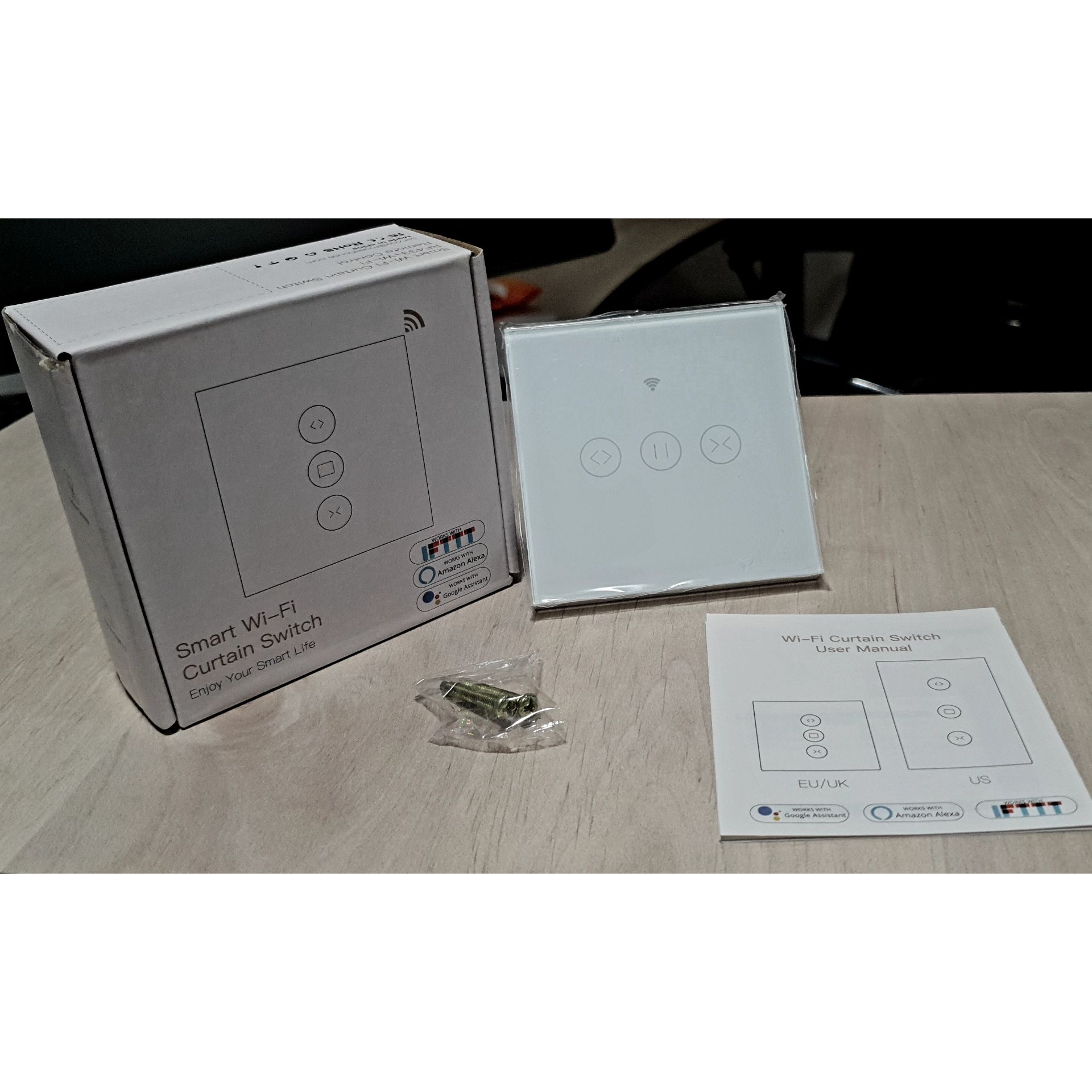 מתג תריס חכם Tuya Smart Life Curtain Blind Switch - א&א מחשבים וסלולר