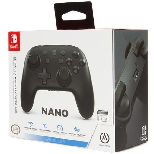NINTENDO בקר שליטה נאנו נטען Nintendo Wireless Nano Controller Black ...