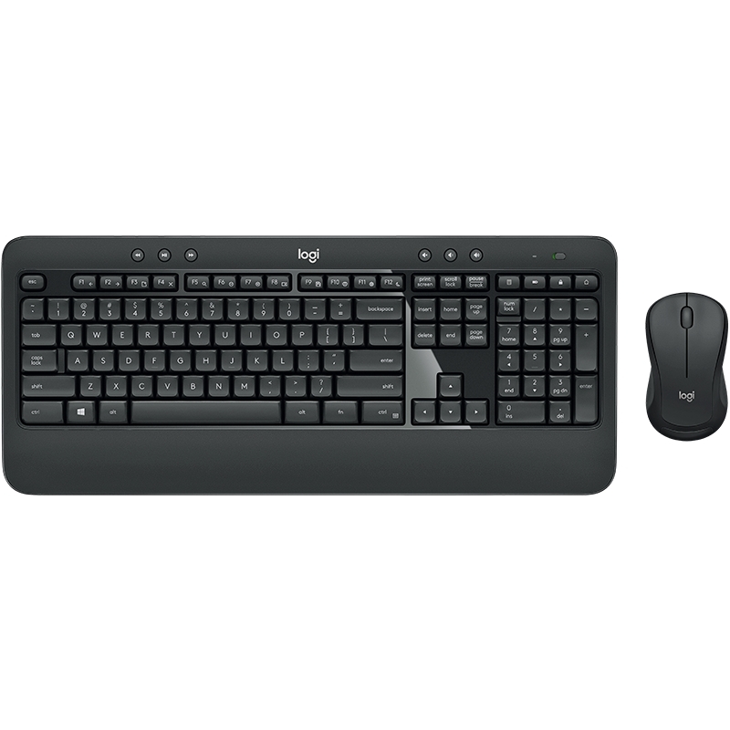 סט מקלדת ועכבר אלחוטיים Logitech Mk540 Advanced צבע שחור אandא מחשבים
