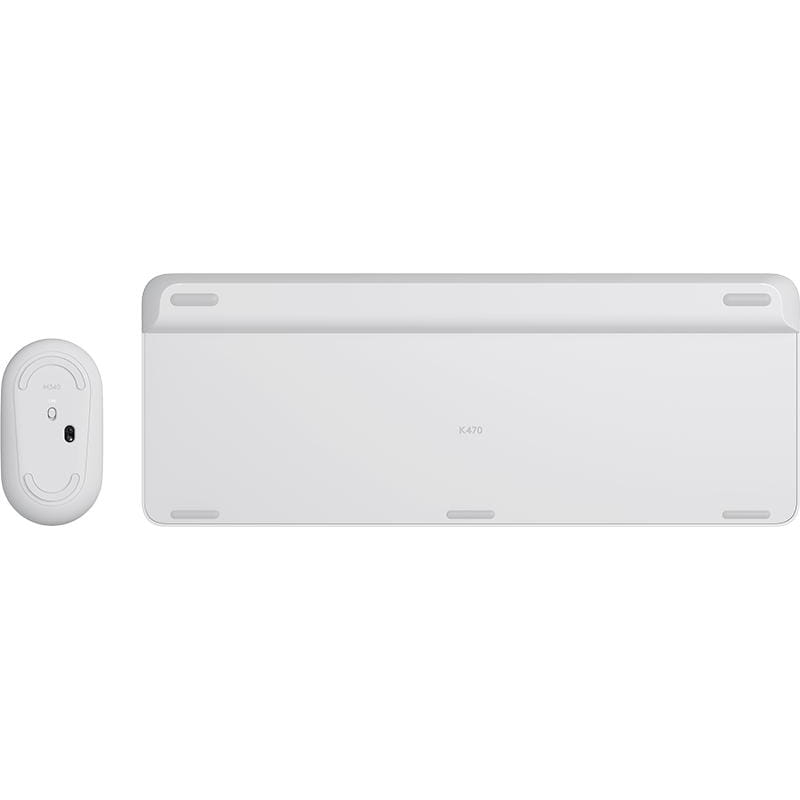 מקלדת ועכבר Logitech Mk470 בצבע לבן אandא מחשבים וסלולר