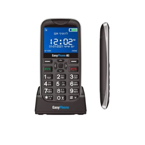 טלפון סלולרי Easy Phone 4G NP-05 Black - א&א מחשבים וסלולר