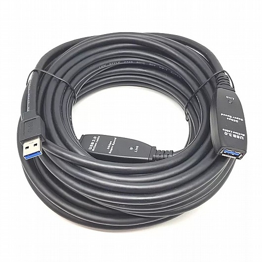 USB3.0 Extender Cable 15m Gold Touch - 1PC.co.il