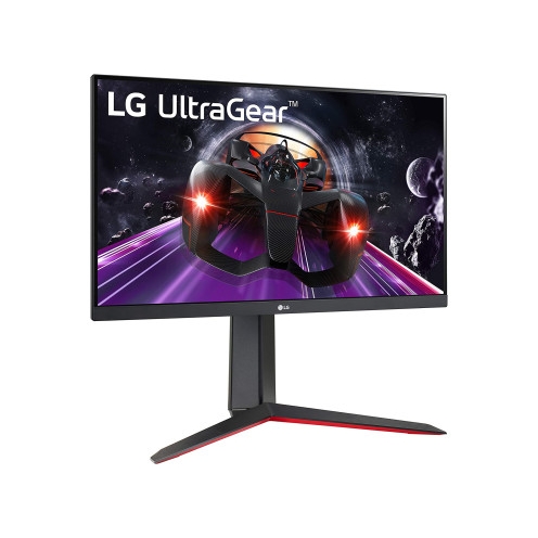 LG UltraGear 24GN650-B Gaming Monitor in black. - 1PC.co.il