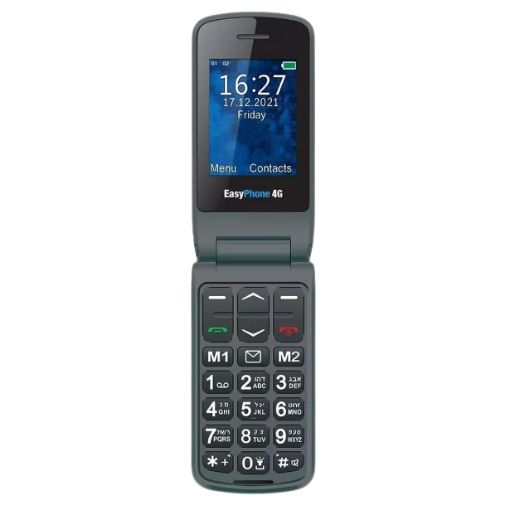 טלפון סלולרי Easy Phone 4G NP-44 Black - א&א מחשבים וסלולר