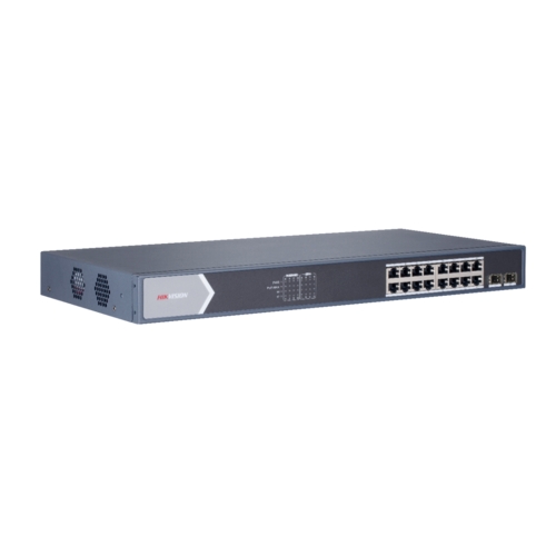Hikvision 16 Port Gigabit Unmanaged POE Switch DS-3E0518P-E/M - 1PC.co.il