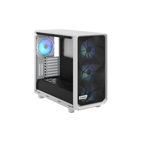 Fractal Design Meshify 2 RGB computer case, white color. - 1PC.co.il