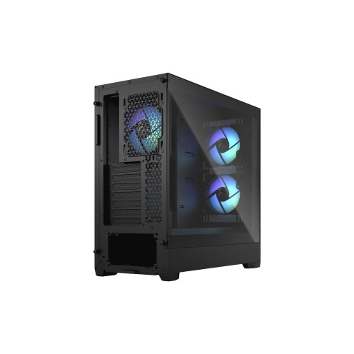 Fractal Design Pop Air RGB computer case in black with a transparent ...