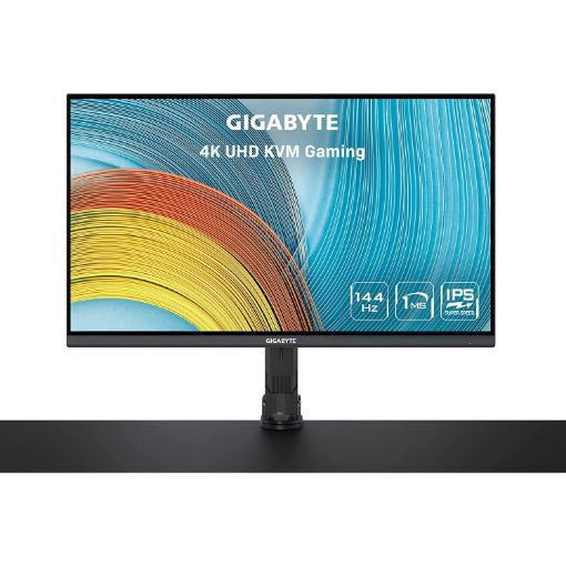 Gigabyte GAMING M32U 31.5" IPS UHD 144Hz 1ms Arm Edition M32UAE - 1PC.co.il