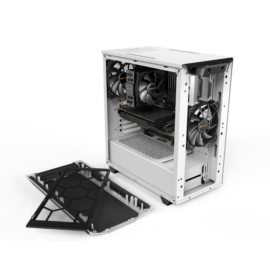 BE QUIET! Case PURE BASE 500 Window White BGW35 - 1PC.co.il