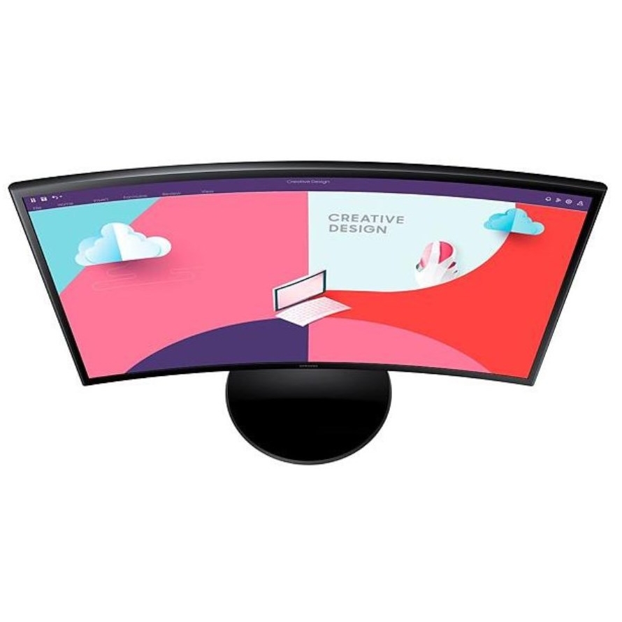 Samsung 27" LS27C360EAMX Curved VA FHD HDMI VGA - 1PC.co.il