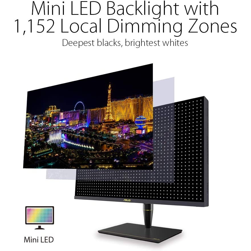 ASUS ProArt Display PA32UC-K 4K HDR Professional Monitor 32" 4K - 1PC.co.il