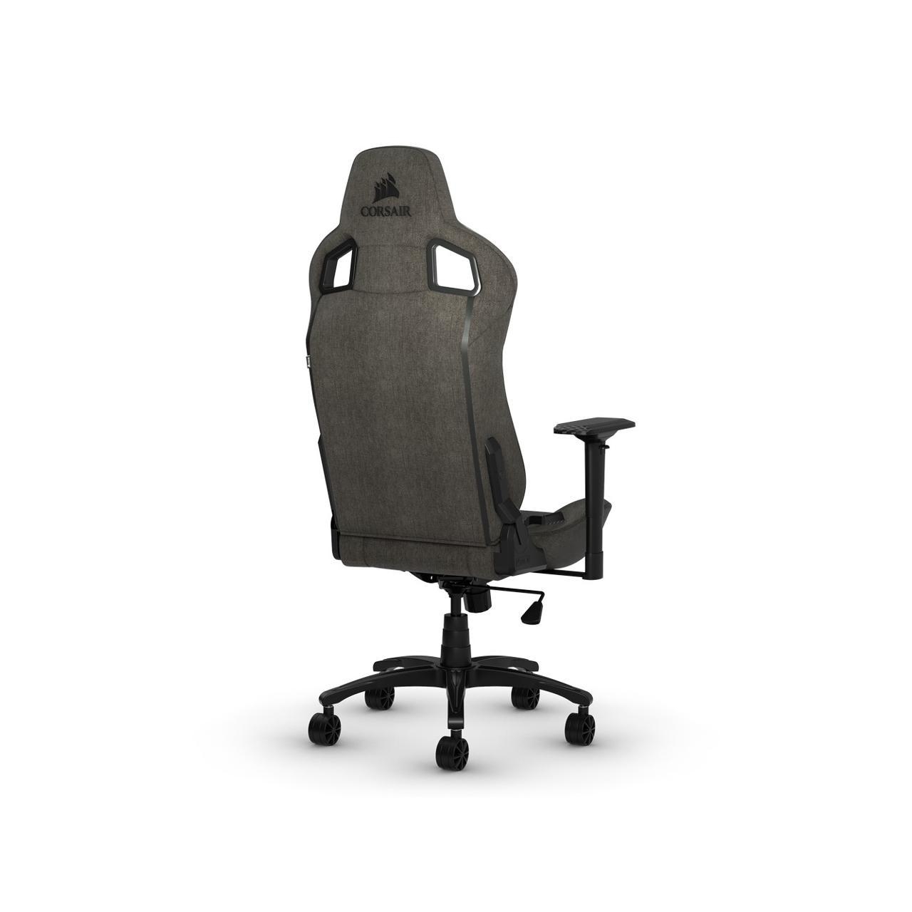 Corsair T3 RUSH Fabric Gaming Chair 2023 Charcoal Black - 1PC.co.il