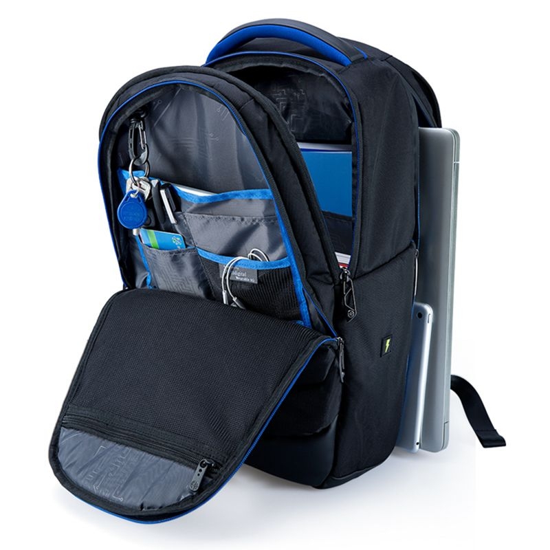 Swiss Digital black travel backpack SD6002. - 1PC.co.il