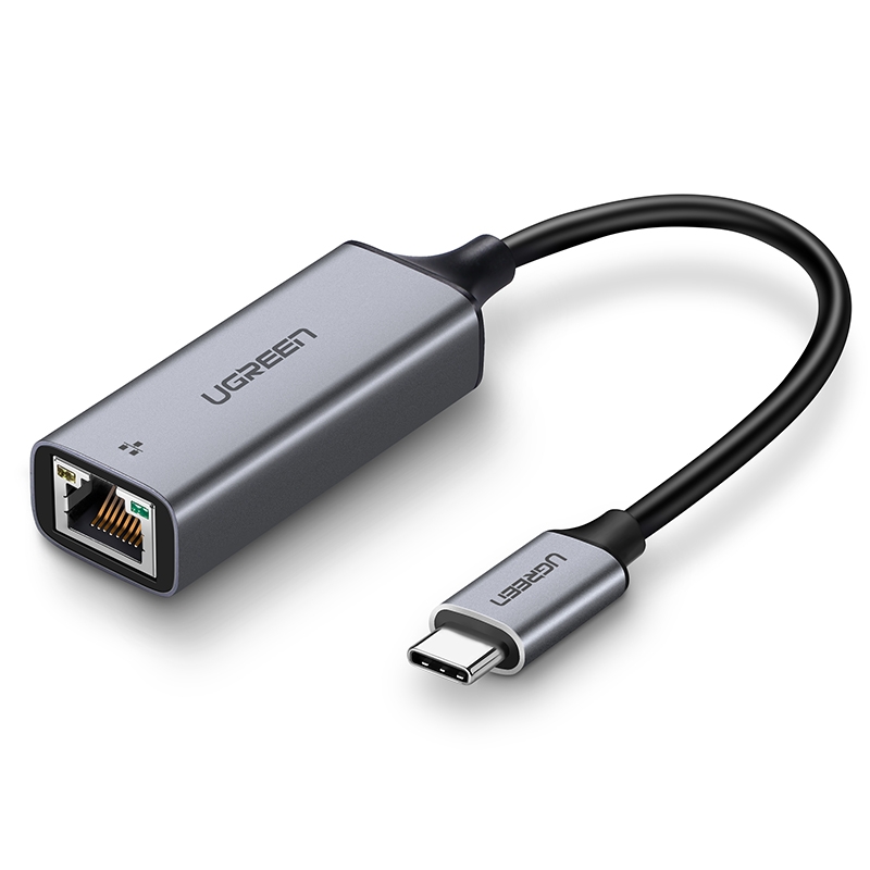Ugreen USB-C to Ethernet Gigabit Adapter CM199 50737 - 1PC.co.il