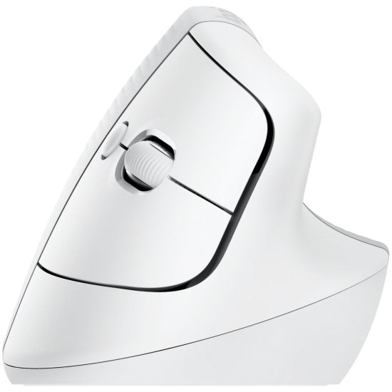 Logitech Lift Vertical Ergonomic Mouse Off-White - 1PC.co.il