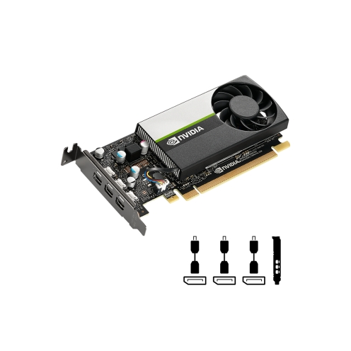 PNY T400 4G GDDR6 64bit mDPx3 PCI-E VCNT400-SB graphics card in black ...