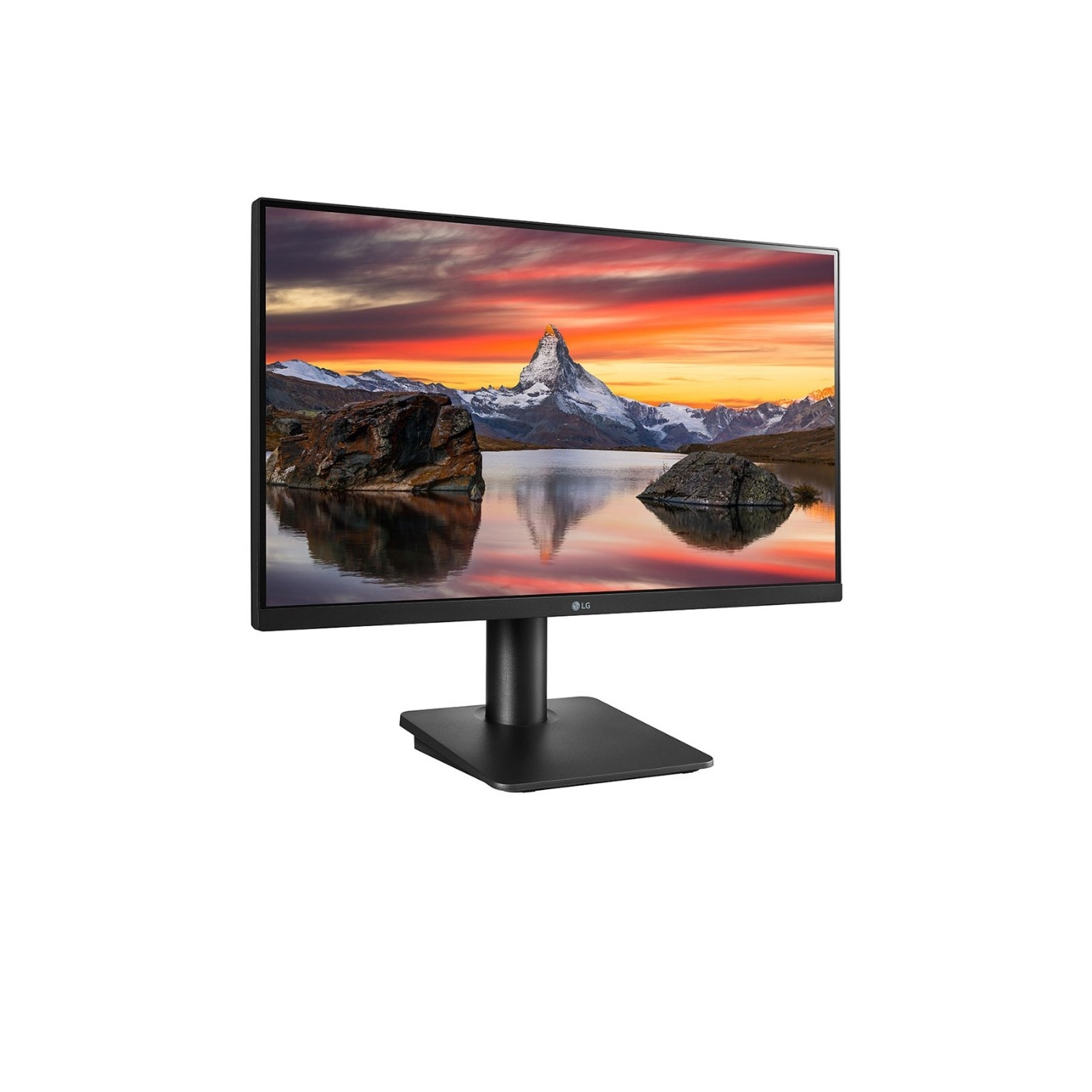 LG 24MP450P-B is a 24-inch Full HD IPS monitor with an adjustable ...