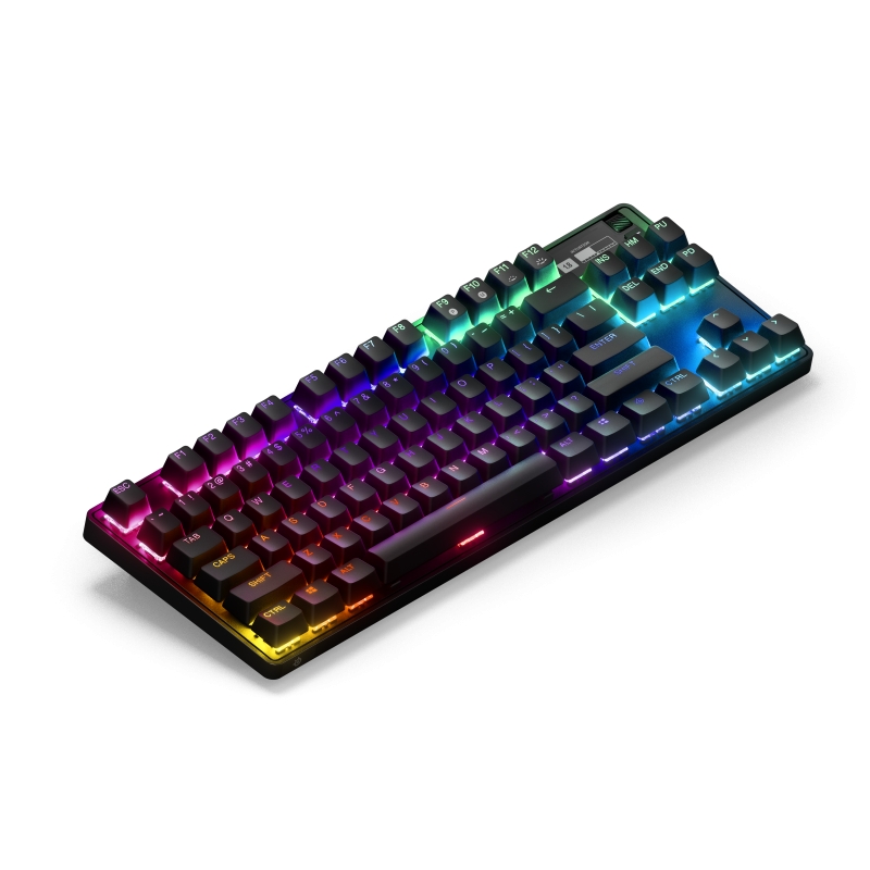 Steelseries Apex Pro TKL WL 2023 is a professional, compact, wireless mechanical gaming keyboard ...
