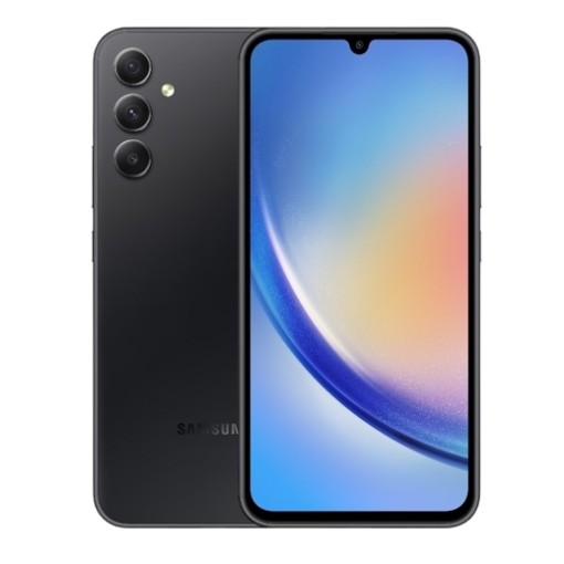 Samsung Galaxy A34 5G SM-A346E/DSN 128GB 6GB RAM Awesome Graphite - 1PC ...