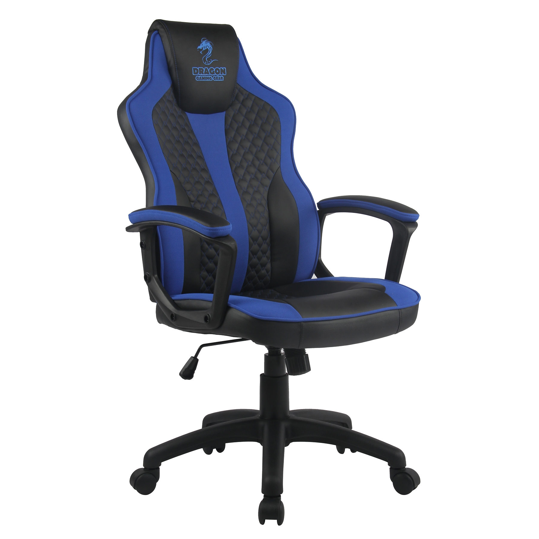 Dragon Sniper Gaming Chair in blue color. - 1PC.co.il