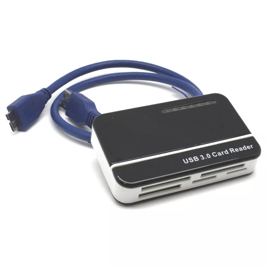 Gold Touch E-USB3.0-CR USB3.0 All In One Card Reader - 1PC.co.il