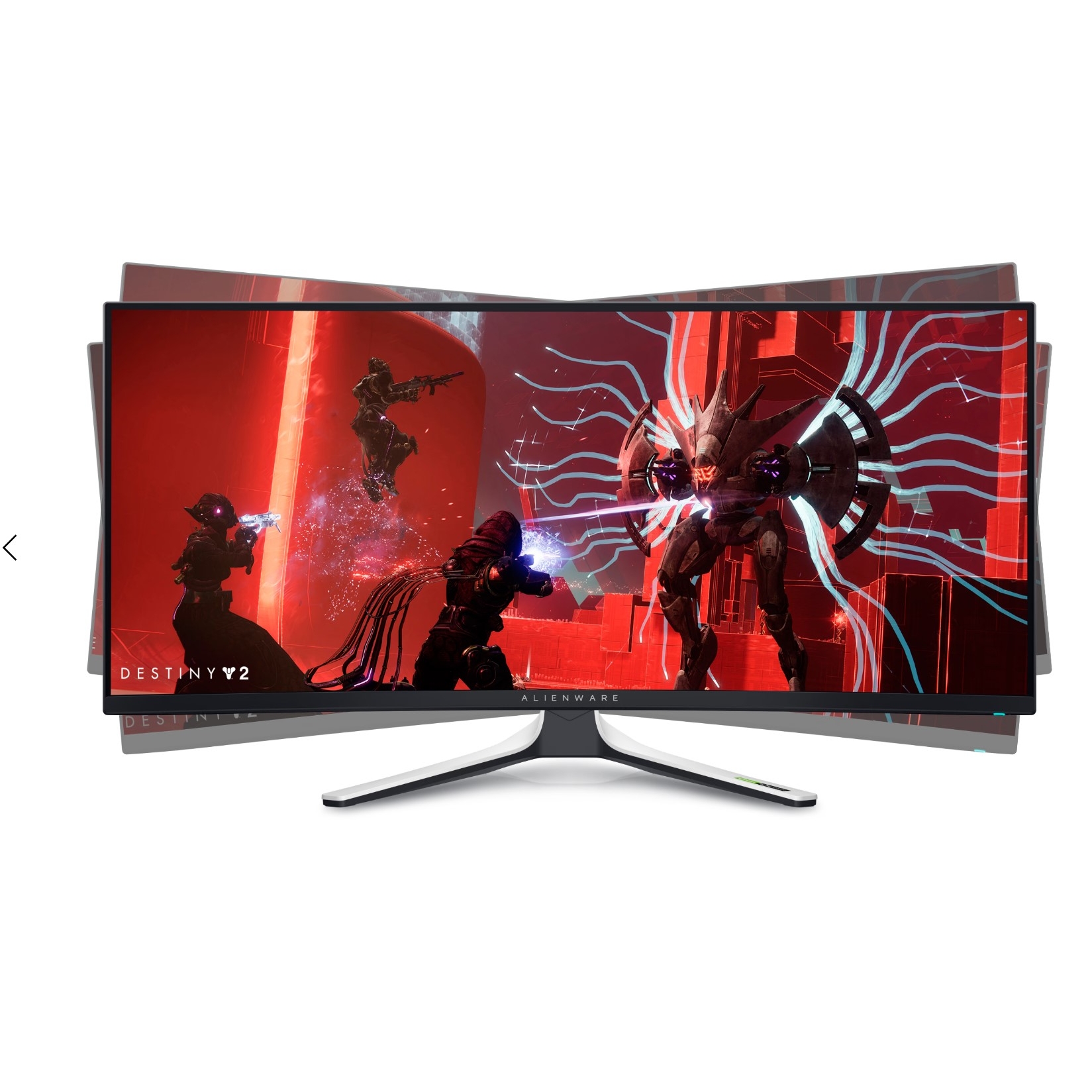 Dell Alienware 34 Curved QD-OLED Gaming Monitor AW3423DW Lunar Light ...