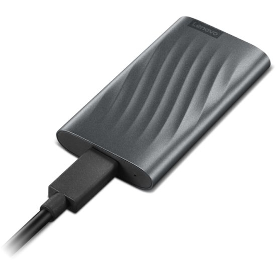 External SSD drive Lenovo PS6 GXB1M24163 USB Type-C connection - 512GB ...