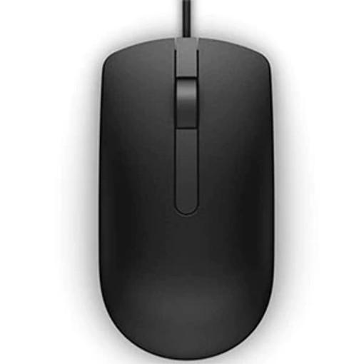 Dell MS116 Optical Mouse - Black - 1PC.co.il