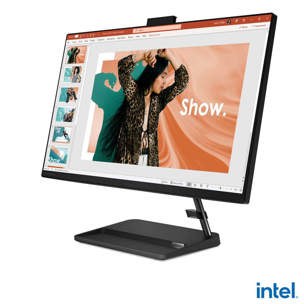 Lenovo IdeaCentre AIO 3-27IAP7 F0GJ00RRIV - Black color, All-in-One ...