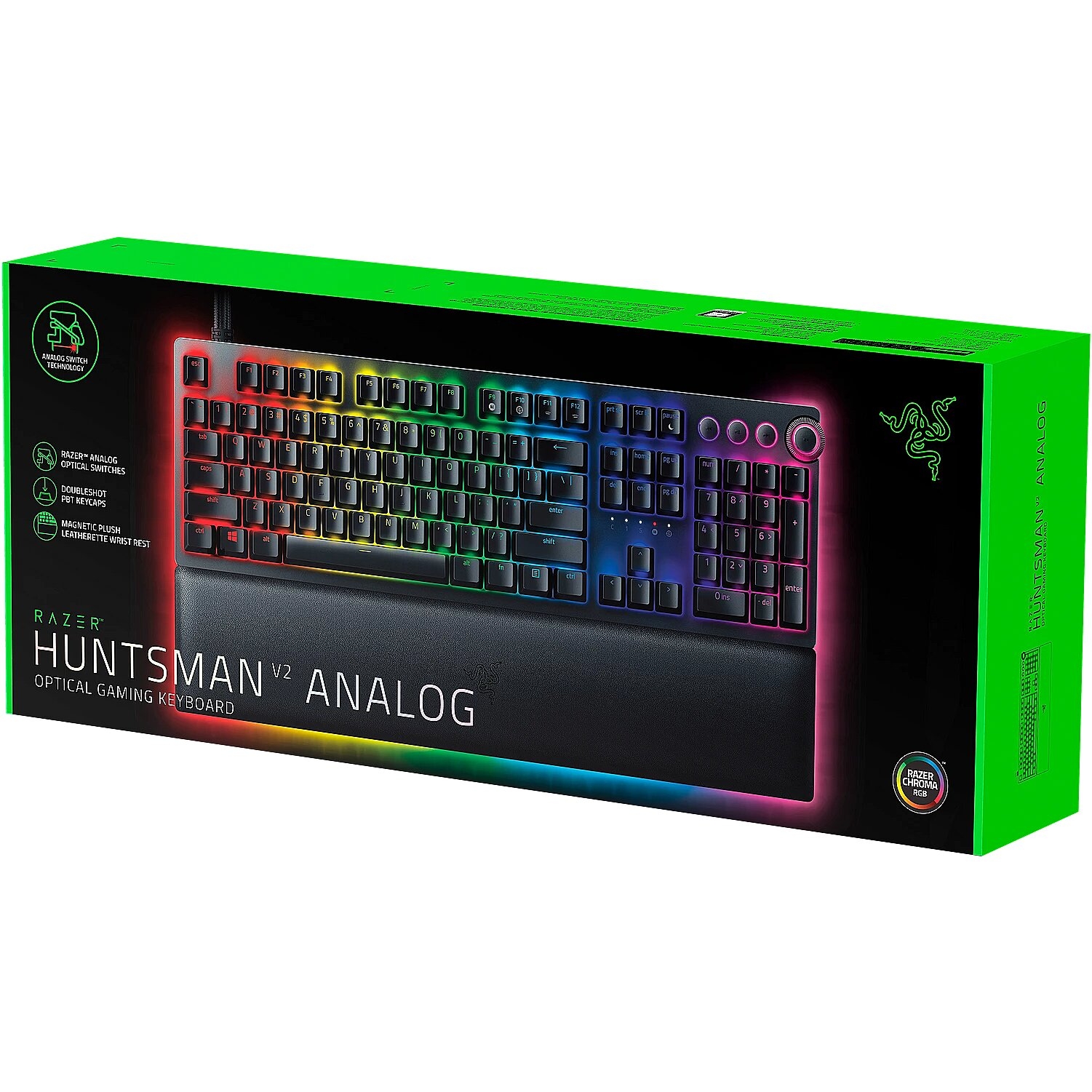 Razer Huntsman V2 Analog - Gaming Keyboard with Razer™ Analog Optical ...