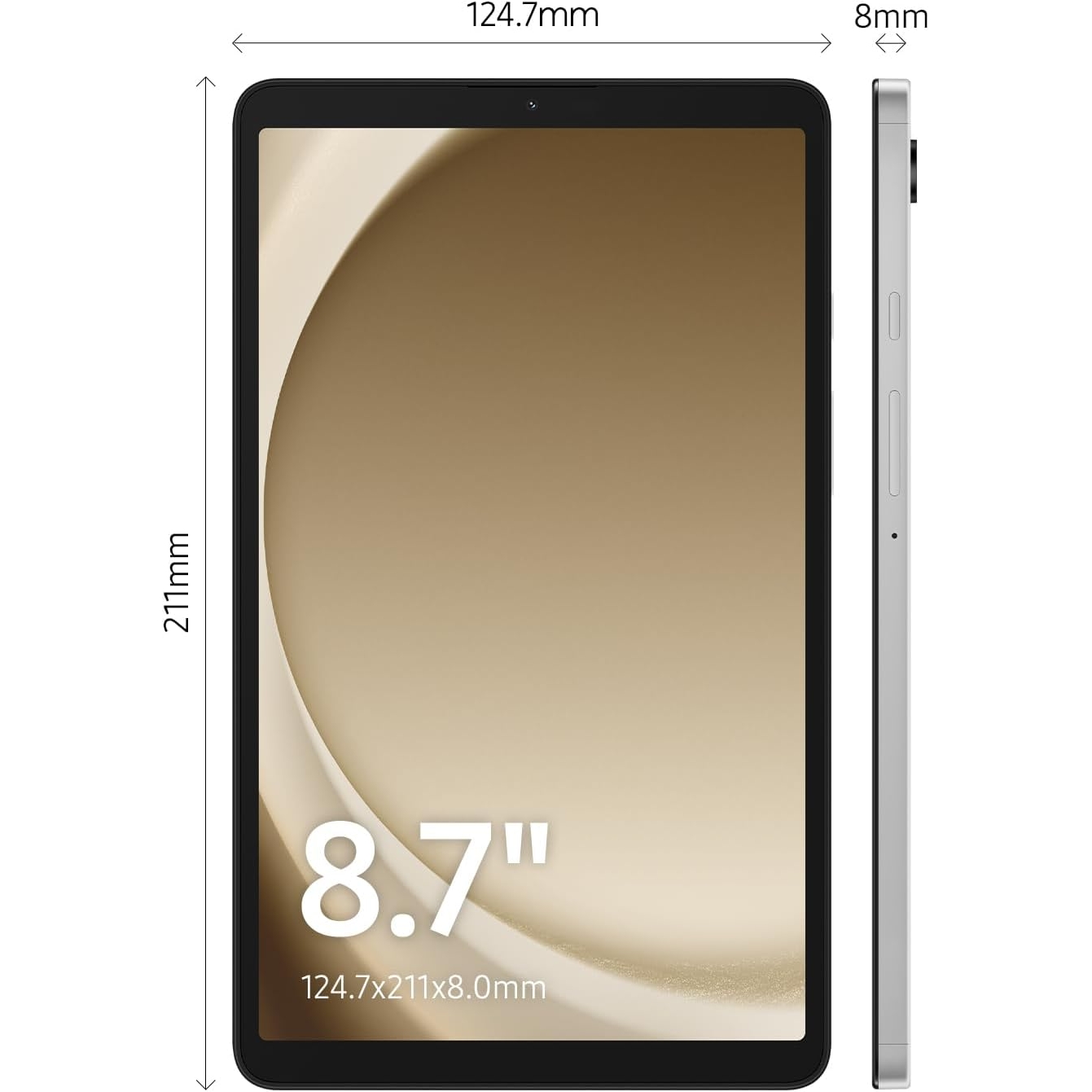 Samsung Galaxy Tab A9 4GB+64GB SM-X115 Tablet - LTE - Graphite color ...