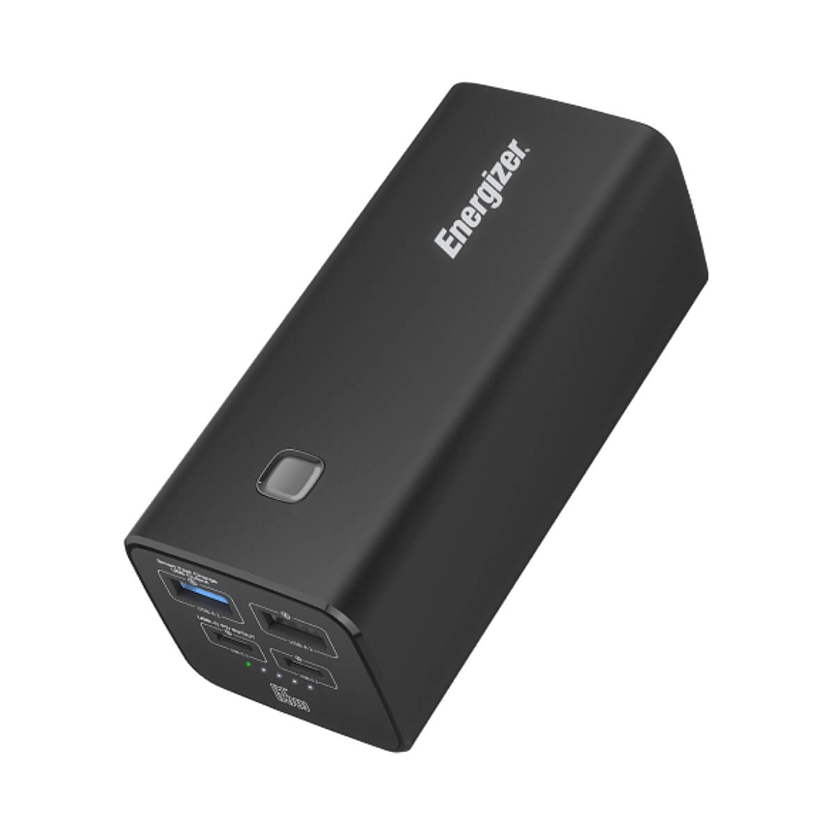 Energizer 20000mAh Backup Battery OUT (USB-C/C/A/A) - IN (USB-C) Power ...