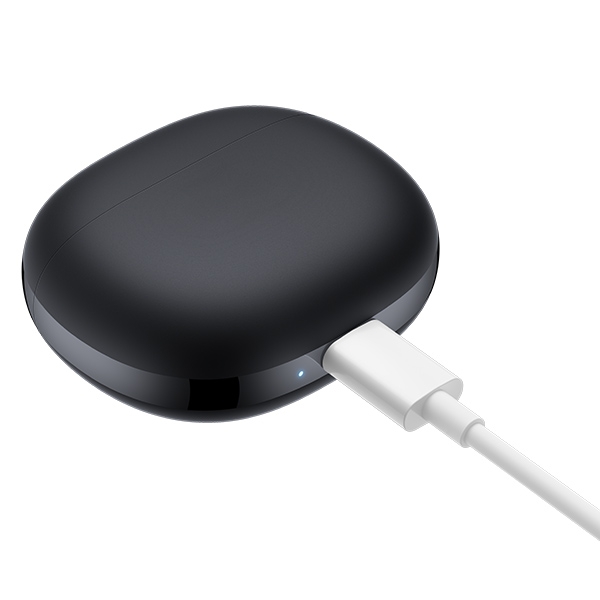 Xiaomi Bluetooth headphones model Redmi Buds 4 Active in black color ...