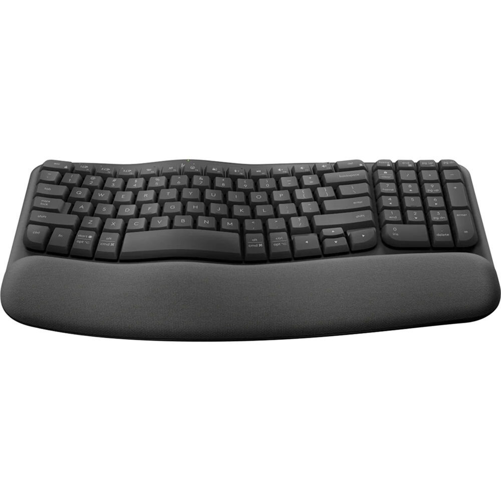 Клавиатура Logitech Wave Keys Wireless Ergonomic Keyboard Графит