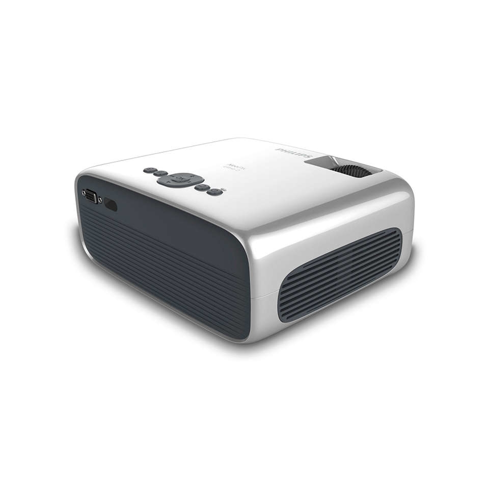 Philips NeoPix Ultra 2 data projector Short throw projector LCD 720p ...