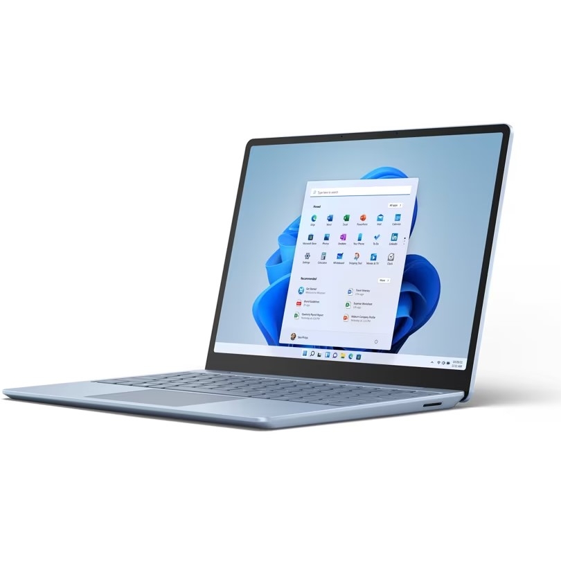 Microsoft Surface Laptop Go 2 Ice Blue 8QF-00012 - 1PC.co.il