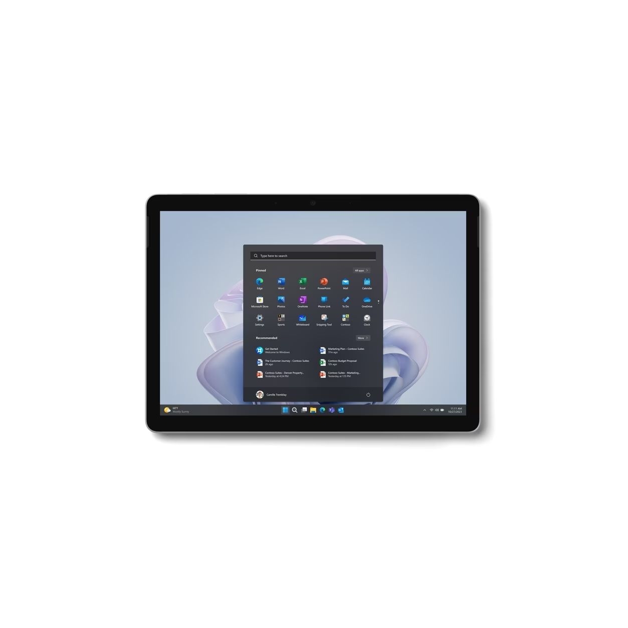 טאבלט Microsoft 10.5" Multi-Touch Surface Go 4 for Business XGT-00001 - א&א מחשבים וסלולר
