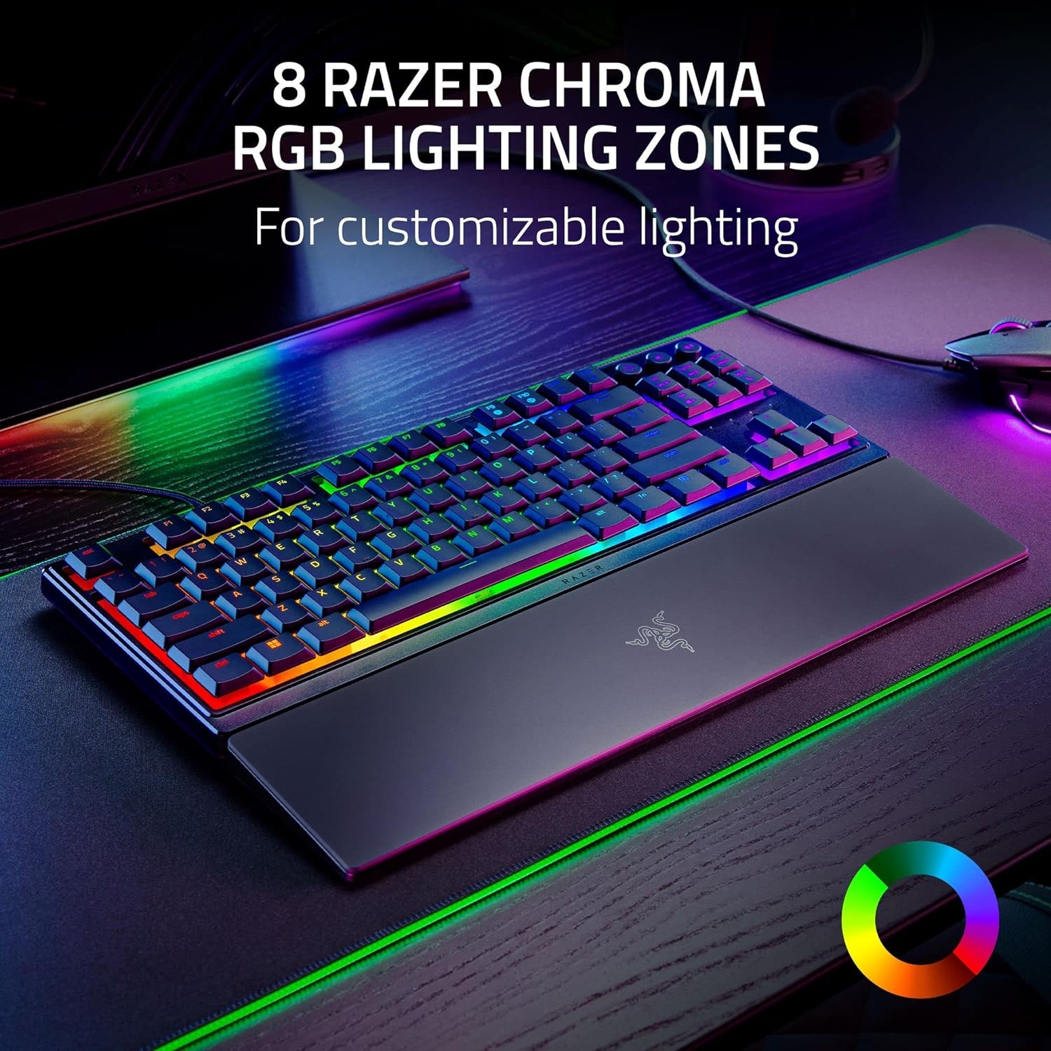 מקלדת מכנית ממברנה לגיימינג Razer Ornata V3 Tenkeyless - Low Profile ...