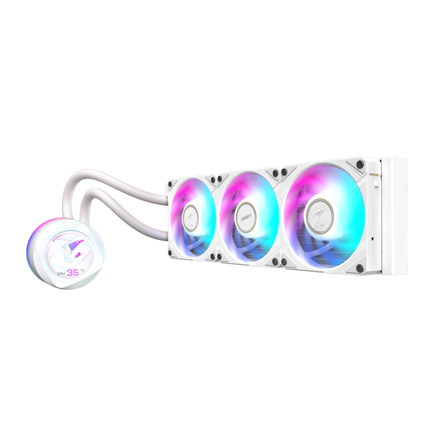 Gigabyte GP-AORUS WATERFORCE X II 360 ICE Water Cooling System Liquid ...