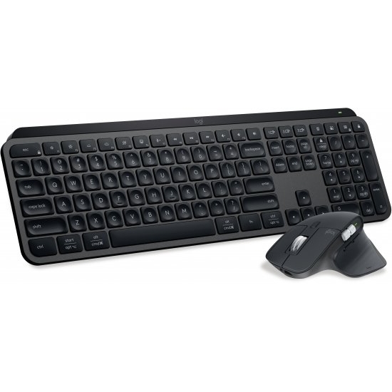Mx Keys S Keyboard With Palm Rest And Mx Master 3s Wireless Mouse