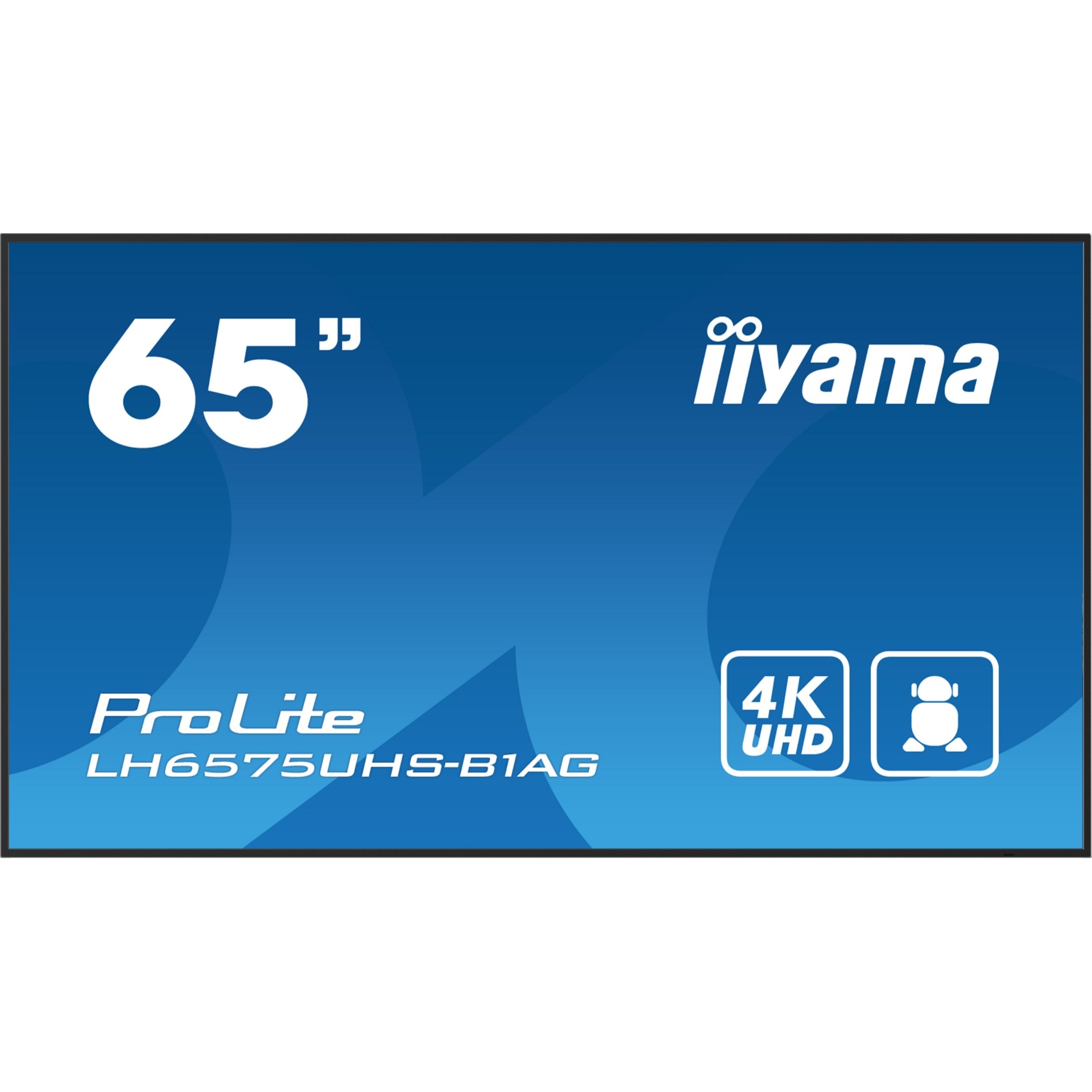 מסך IIYAMA 65” ProLite 4K Android 24/7 Professional IPS Monitor ...