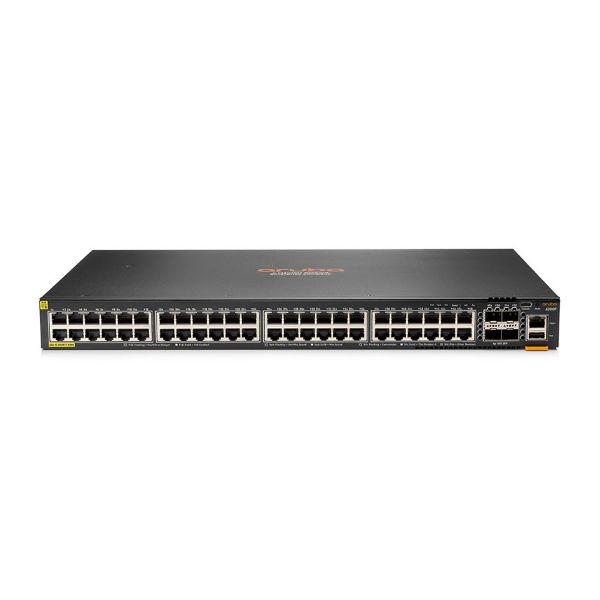 Aruba 6200F switch 48G Class4 PoE 4SFP+ 370W black color. - 1PC.co.il