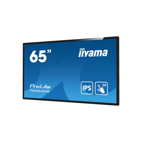 IIYAMA 65" ProLite IPS 20pt Touch 4K PCAP Interactive Display T6562AS ...