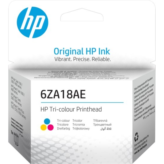 Original colorful ink cartridge head Tri Color HP Smart Ink 6ZA18AE ...