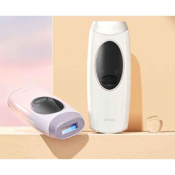 InFace IPL Crystal Freezing Point Hair Removal ZH-18E (white) - 1PC.co.il